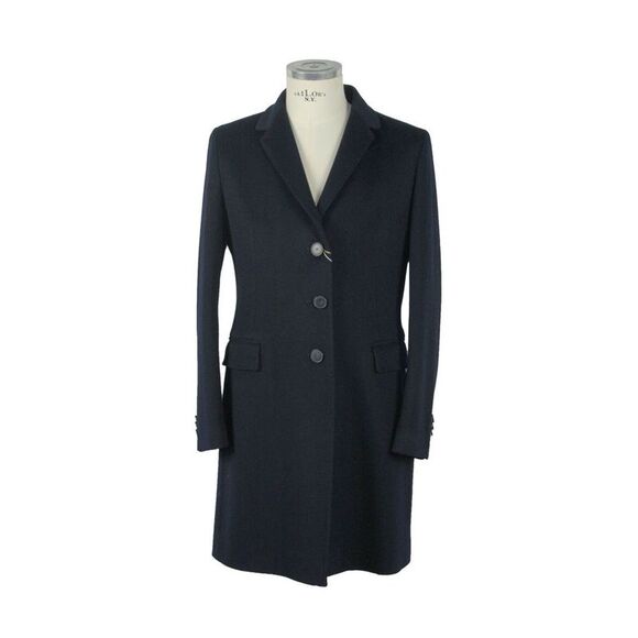 M Made In Italy | Jackets & Coats | Made In Italy Elegant Black Virgin ...